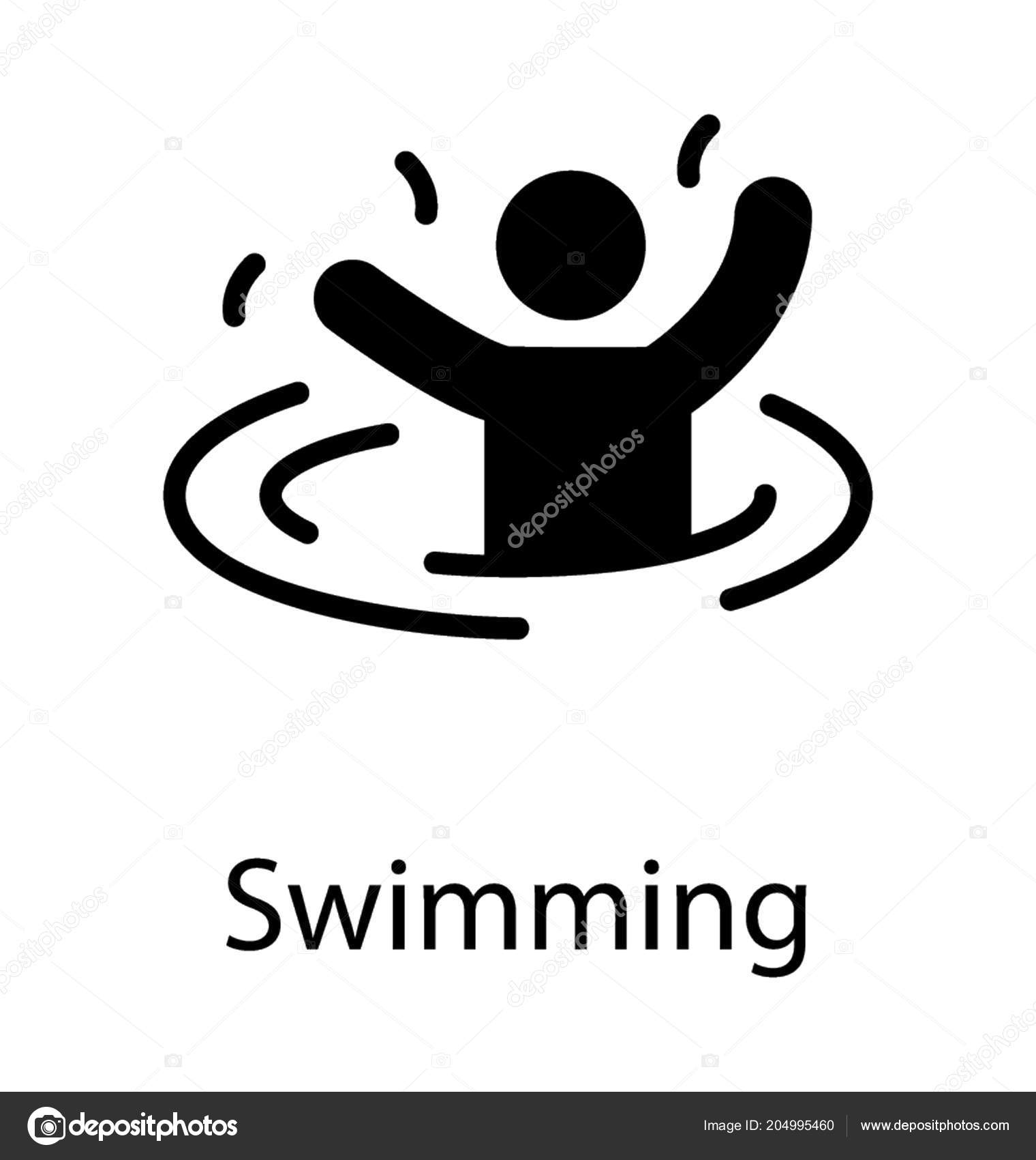 Human Avatar Water Symbolizing Water Olympics Stock Vector by ...