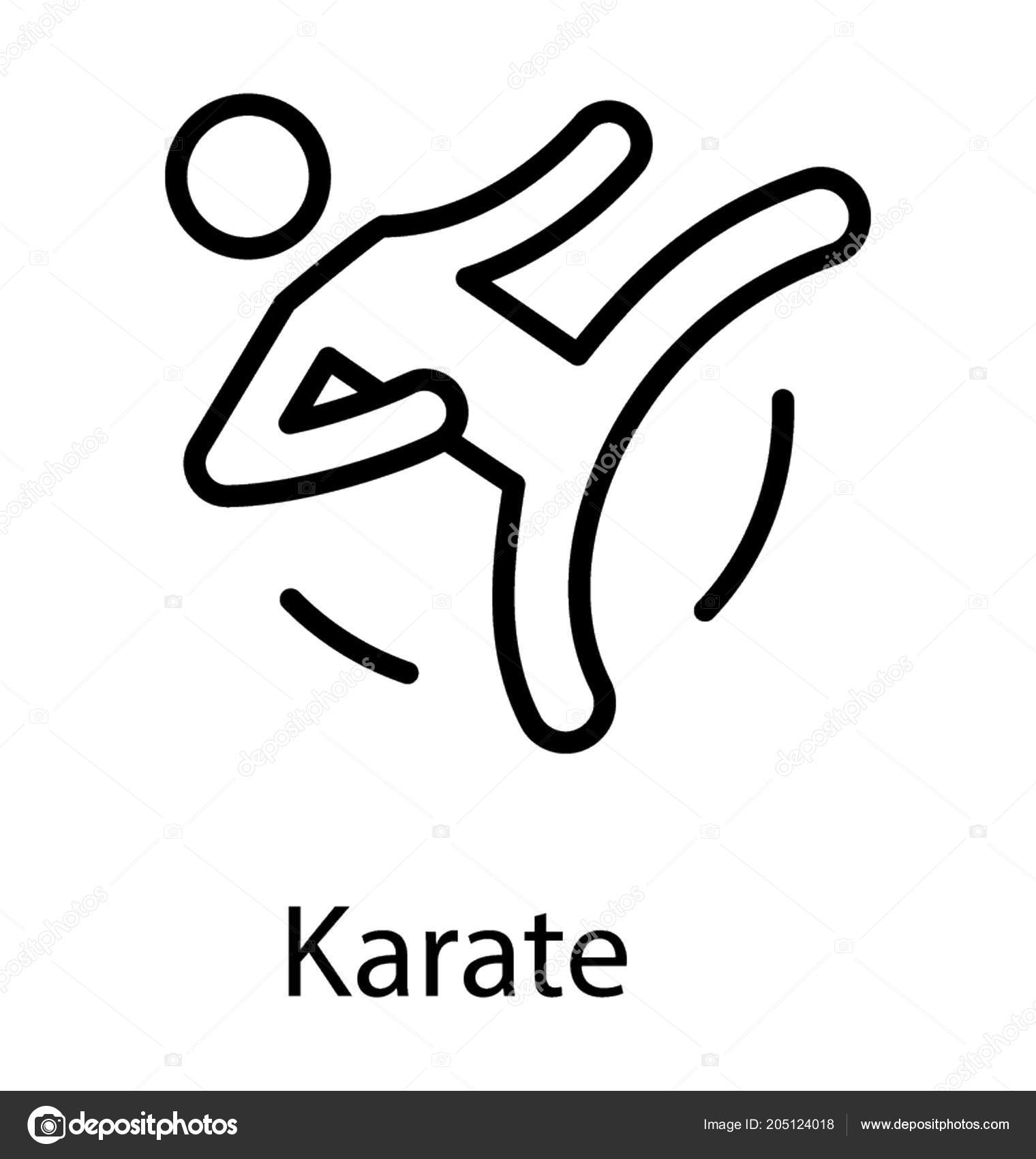 Karate Kick Icon