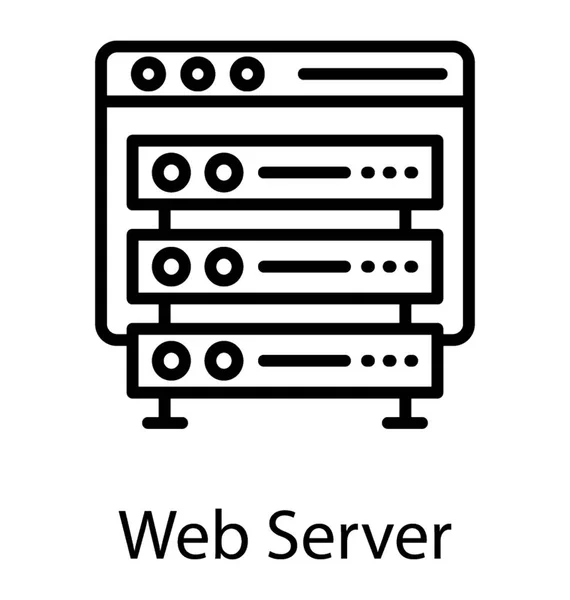 Web Server Symbol
