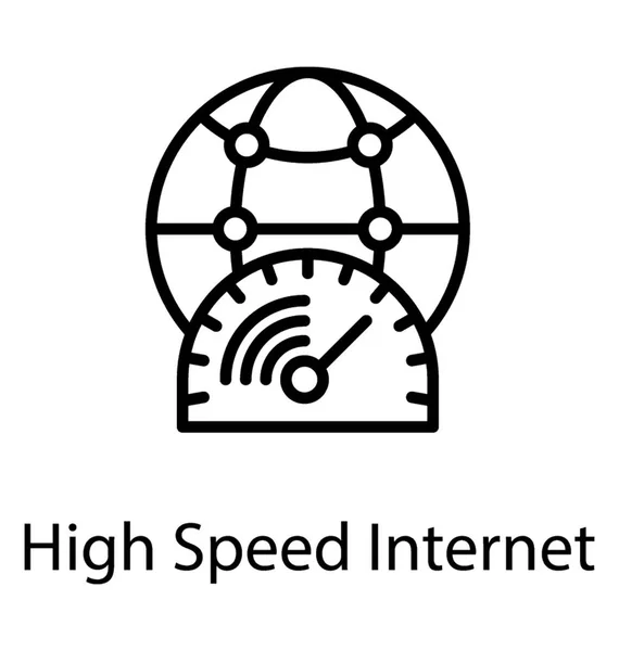 High Speed Internet Icon