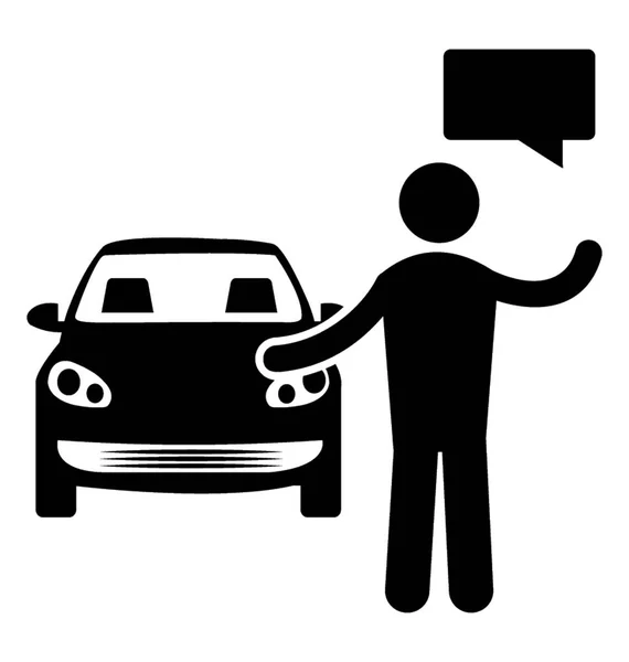 Avería Del Coche Carretera Hombre Está Comprobando Vehículo Mediante ...