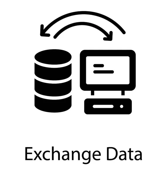 Computer Mobile Phone Interconnected Each Other Data Transfer Stock ...