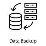 Glyph Icon Data Backup Vector Stock Vector by ©vectorspoint 290798970