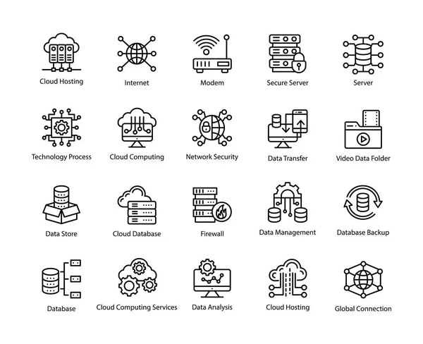 Esquema de base de datos Vector Art Stock Images | Depositphotos