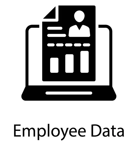 Employee data imágenes de stock de arte vectorial | Depositphotos