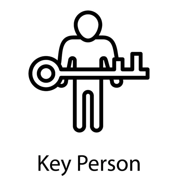 100,000 Person with giant key Vector Images | Depositphotos
