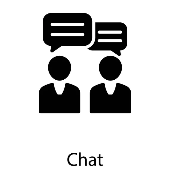 Parler pictogramme de discussion Imágenes Vectoriales, Gráfico ...