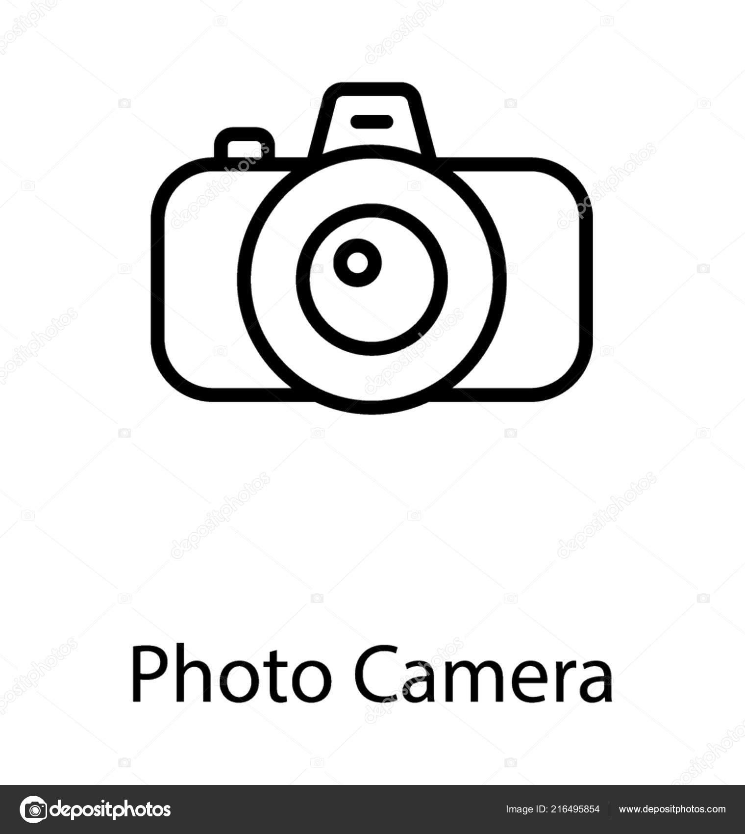 Camera Click Pictures Stock Vector by ©prosymbols 216495854