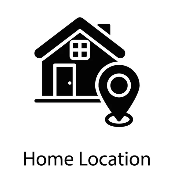 Map Pin House Location Stock Vector by ©prosymbols 216518480
