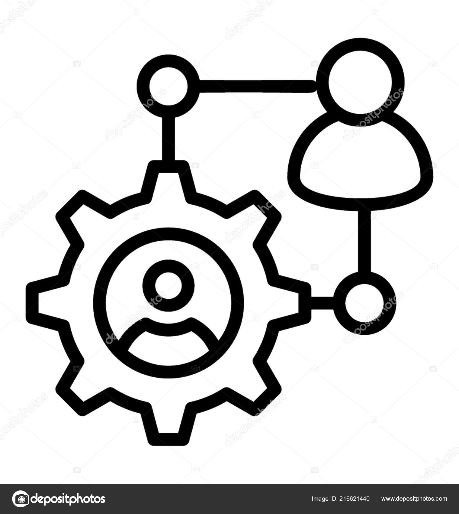 Process Icon Vector