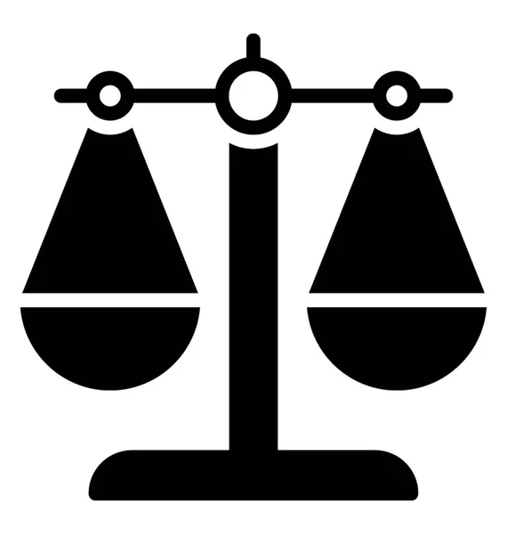 Symbol Law Justice Balance Scale Icon Stock Vector by ©prosymbols 216635440