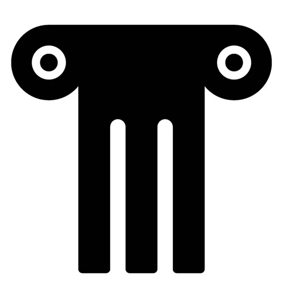 Italian Famous Pilar Known Corinthian Pillar Stock Vector Image by ...