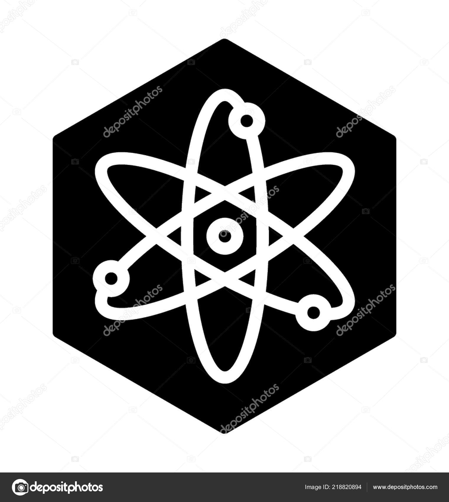 Atomic System Representing Science Symbol Stock Vector Image by ...