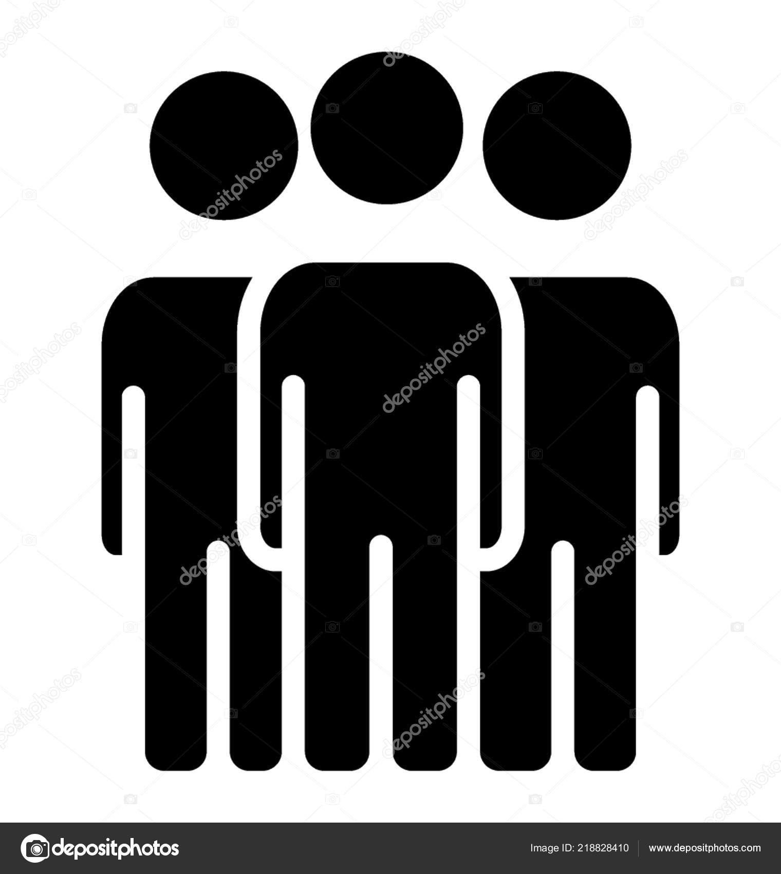 Human Avatars Together Showing Icon Employees — Stock Vector ...