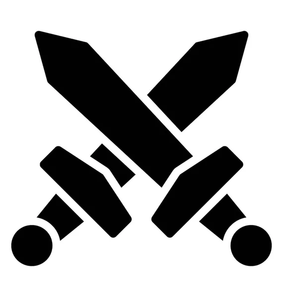 Two Swords Symbol Kendo Modern Martial Arts Stock Vector by ©prosymbols ...