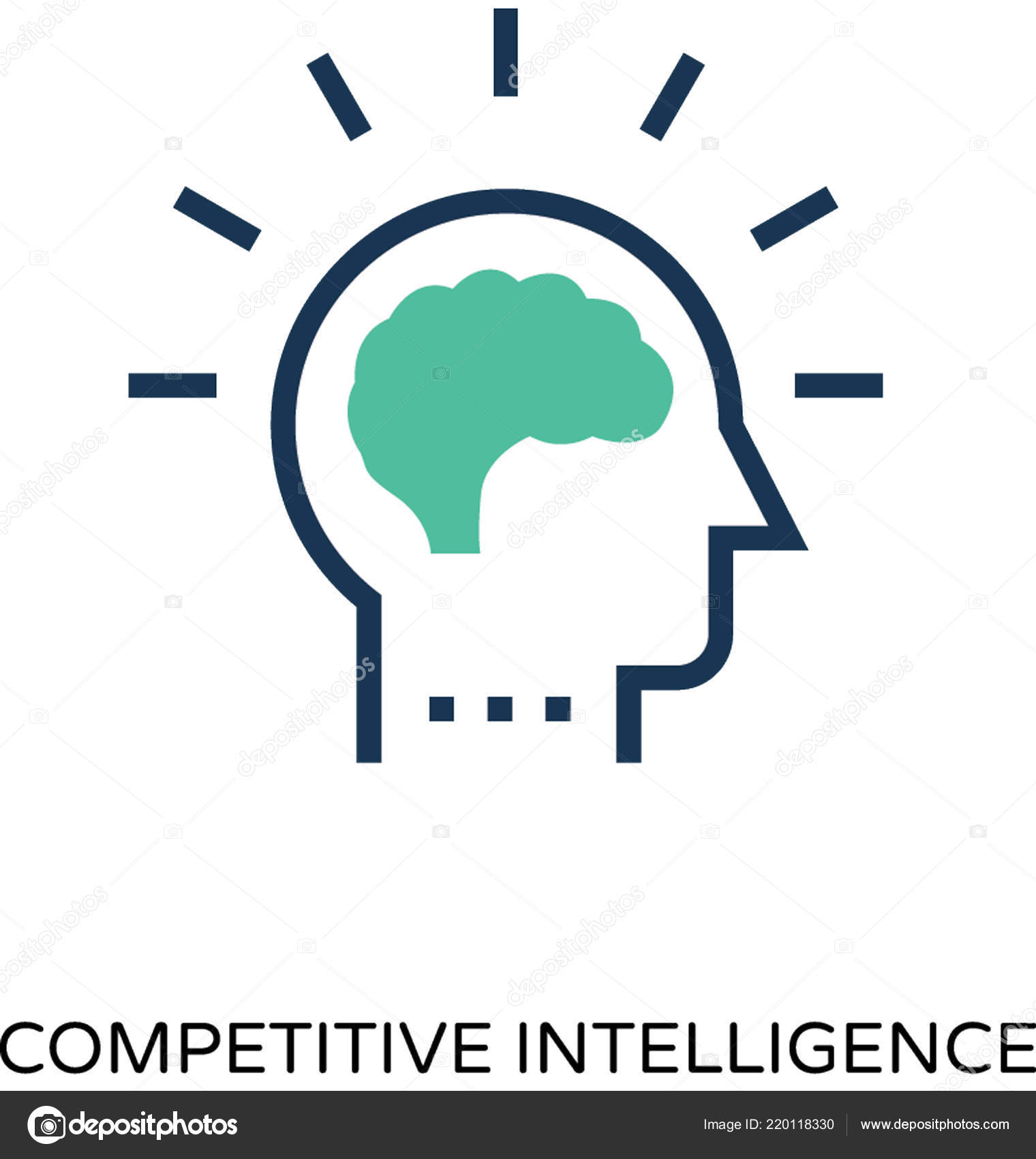 Icon: competitive intelligence | Competitive Intelligence Colored ...