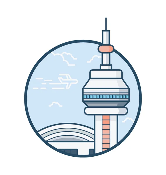 100,000 Cn tower icon Vector Images | Depositphotos
