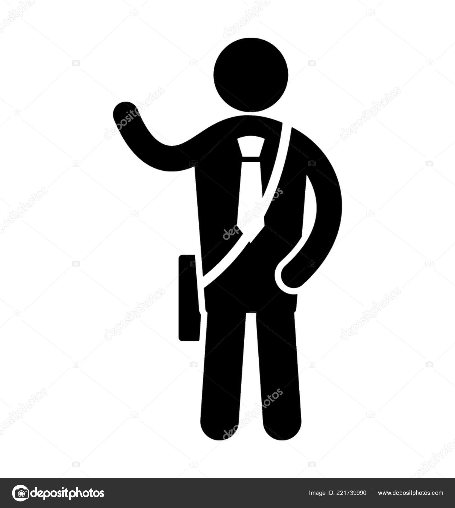 Student Wearing Sash Class Representative — Stock Vector © prosymbols ...