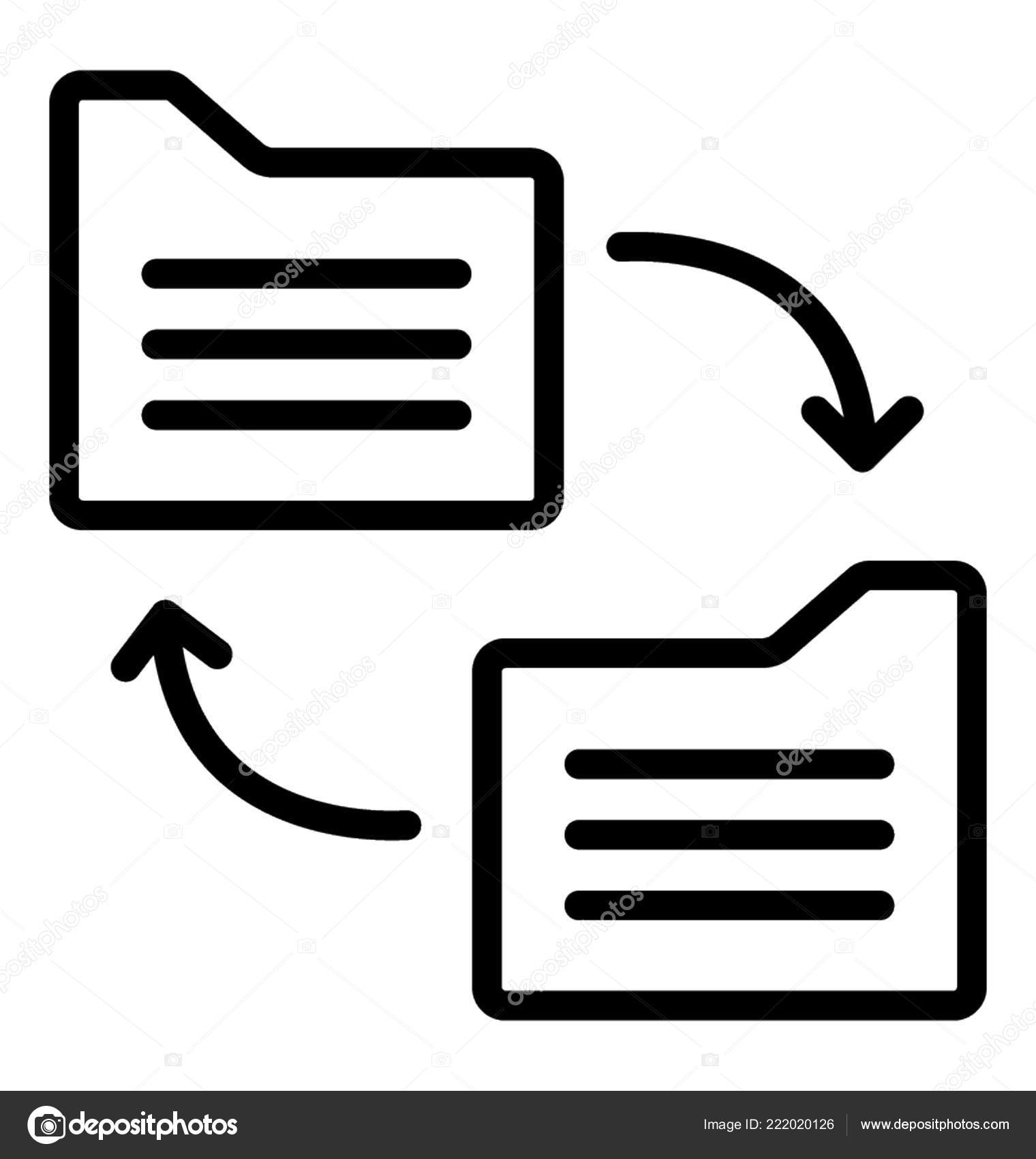 Chat Bubble Irreversible Arrows Depicting Chatting Icons Stock Vector ...