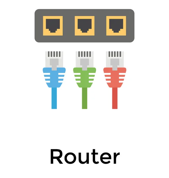 Una infografía del router imágenes de stock de arte vectorial ...