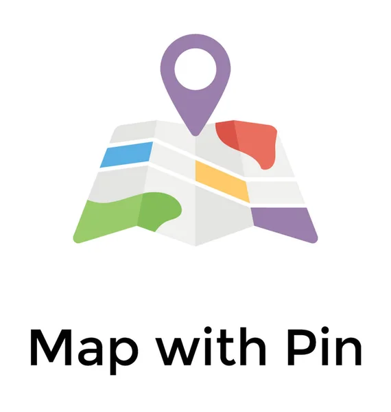 Mapa pin vector ilustración Stock Photos, Royalty Free Mapa pin vector ...