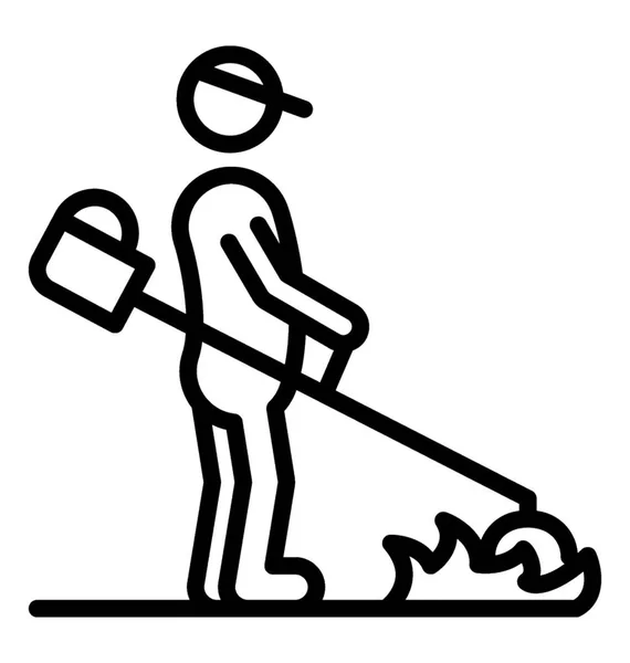 Lawn Trimming Icon Design Stock Vector Image by ©prosymbols #227575902