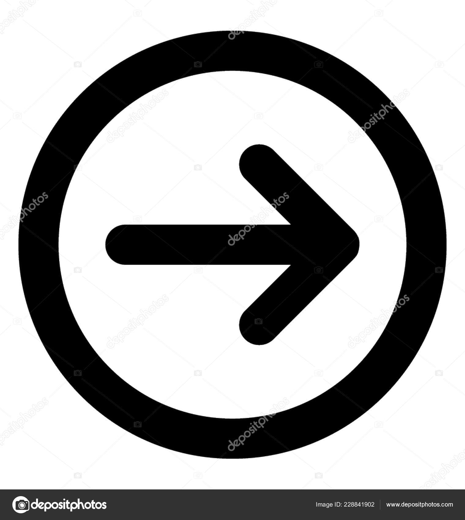 Right Arrow Line Icon Stock Vector by ©prosymbols 228841902 Right Arrow Line Icon Stock Vector by ©prosymbols 228841902