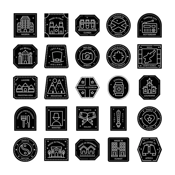 Stamps Icons Icon Pack Stock Vector Image by ©prosymbols #232970166