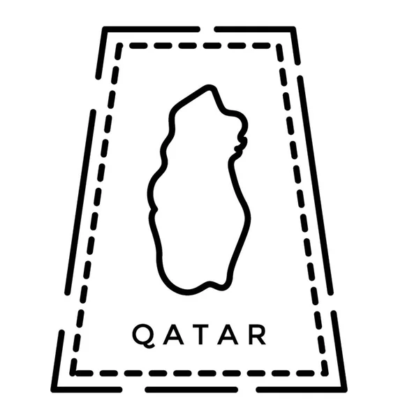 Qatar stamp Vector Art Stock Images | Depositphotos