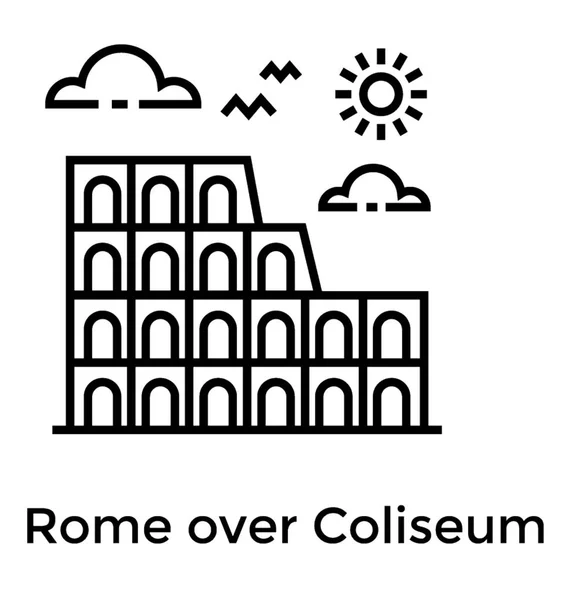 Coliseo roma imágenes de stock de arte vectorial | Depositphotos