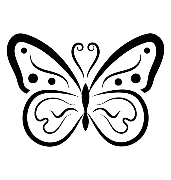 Butterfly Symbols Icon Pack Stock Vector by ©prosymbols 235451116