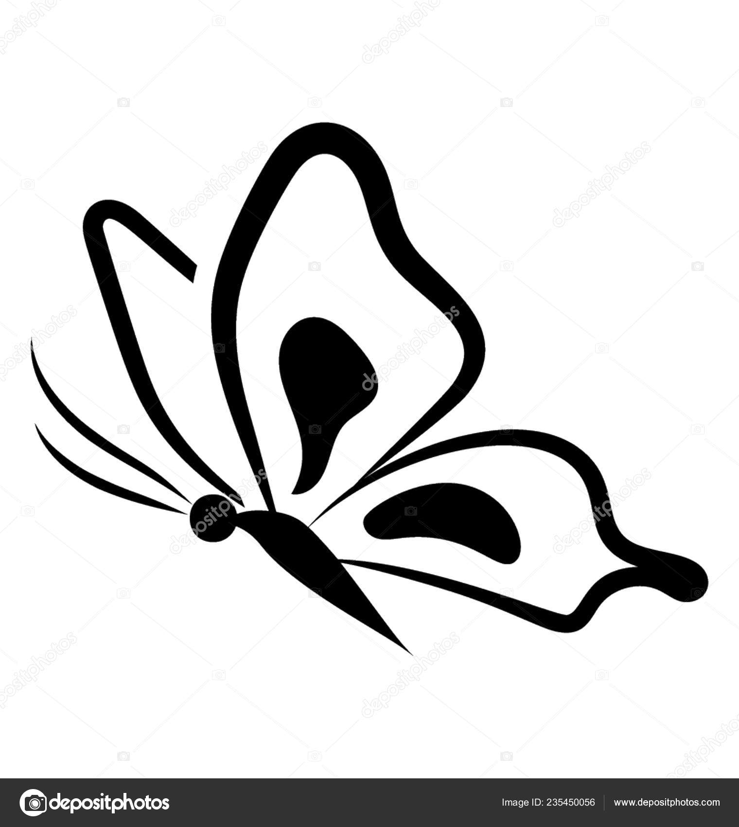 Flying Butterfly Logo