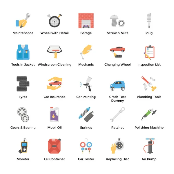 13,495,019 Car detailing icons Vector Images | Depositphotos