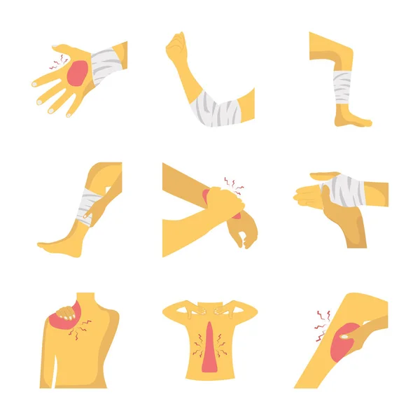 Injured Vector Art Stock Images | Depositphotos