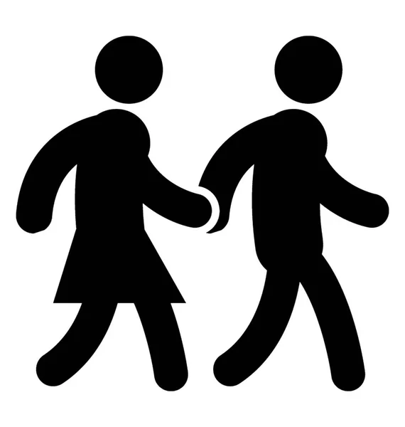 100,000 Two people walking Vector Images | Depositphotos