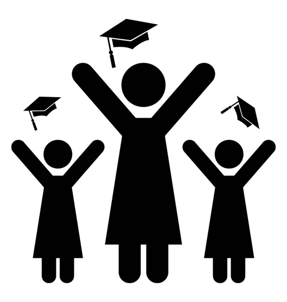 Pictogram Design Graduate Concept Stock Vector by ©prosymbols 248312946