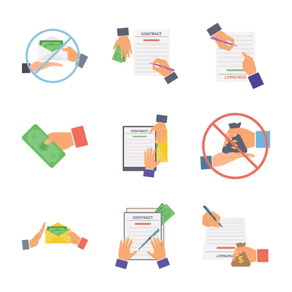 Stop corruption Vector Art Stock Images | Depositphotos