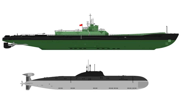 100,000 Submarine front view Vector Images | Depositphotos
