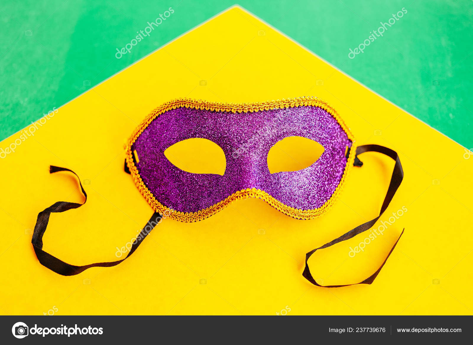 Brazilian Carnival Concept Carnival Props Color Background Stock Photo ...