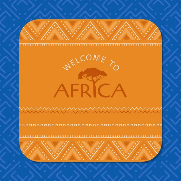 African Tribal Art Banner Stock Vector Image by ©lianella #66391221