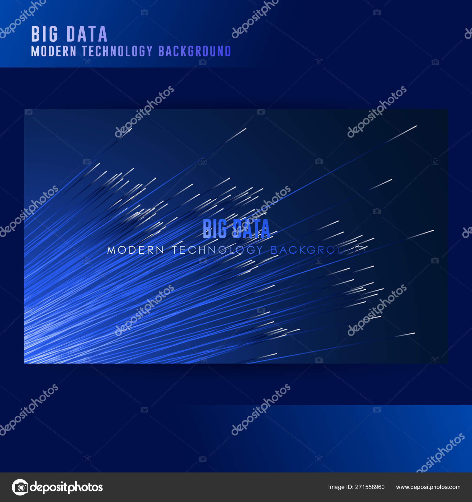 Big Data concept background. Digital technology abstract background. Tech visual for screen ...