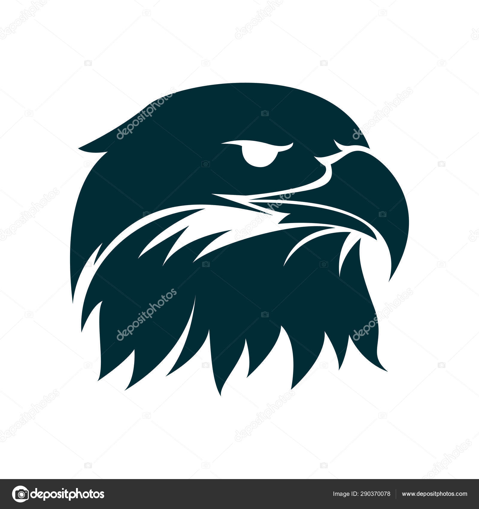 Eagle Head Silhouette