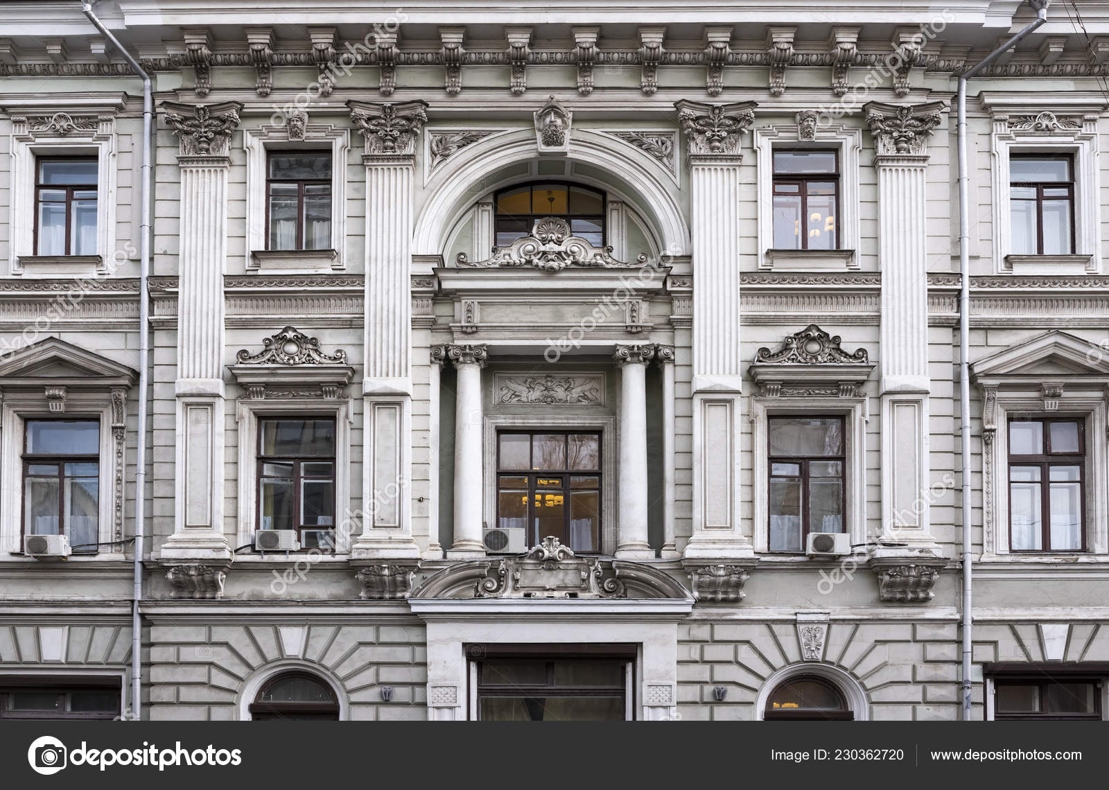 Classical Architecture Facade