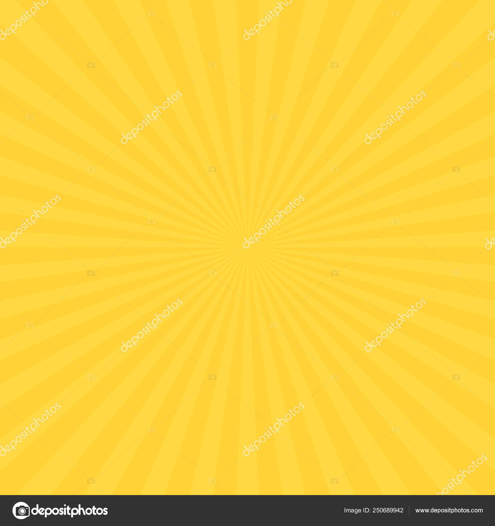 Abstract soft bright Yellow gradient rays background. geometric summer ...