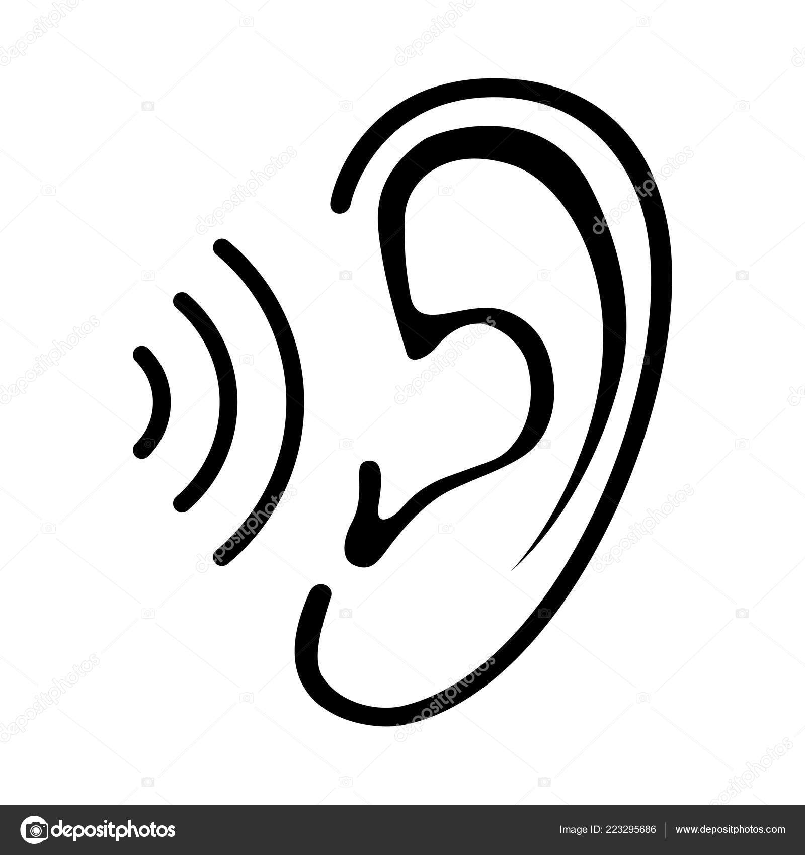 Ear Icon Vector