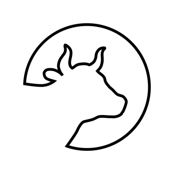 4,368 Cow outline Vector Images | Depositphotos