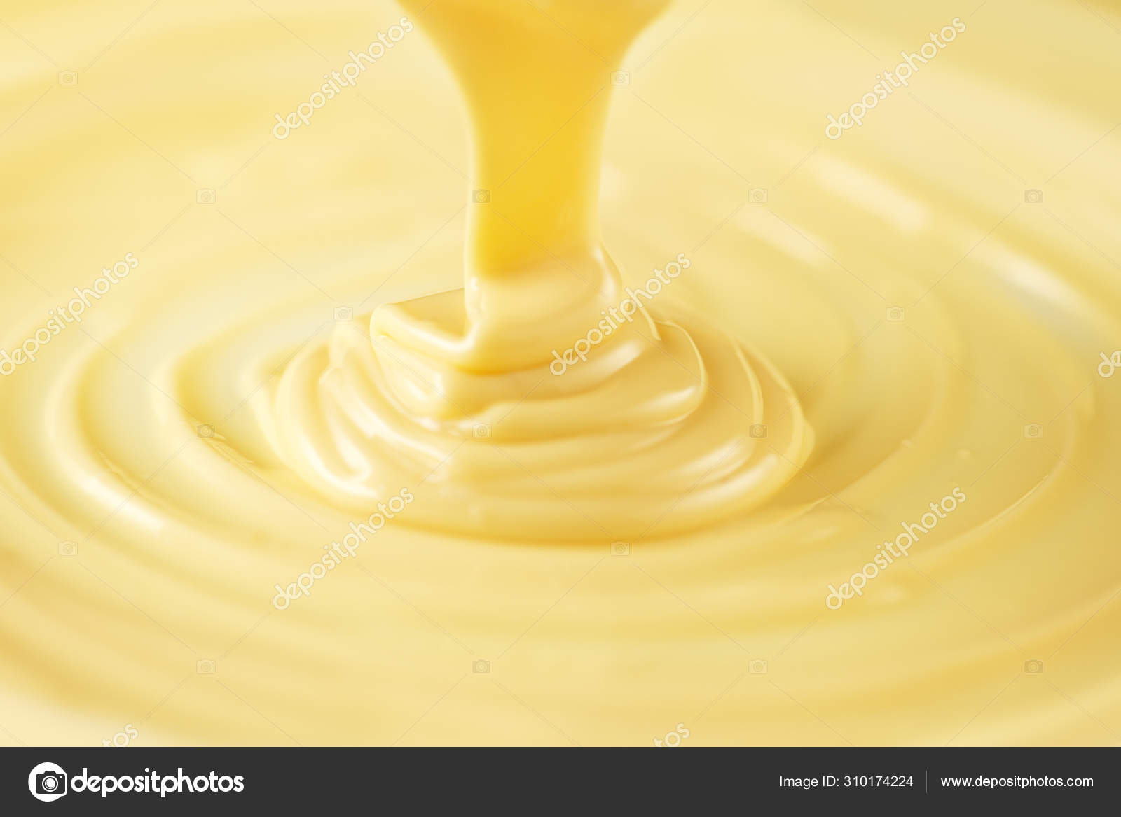 Melting White Chocolate