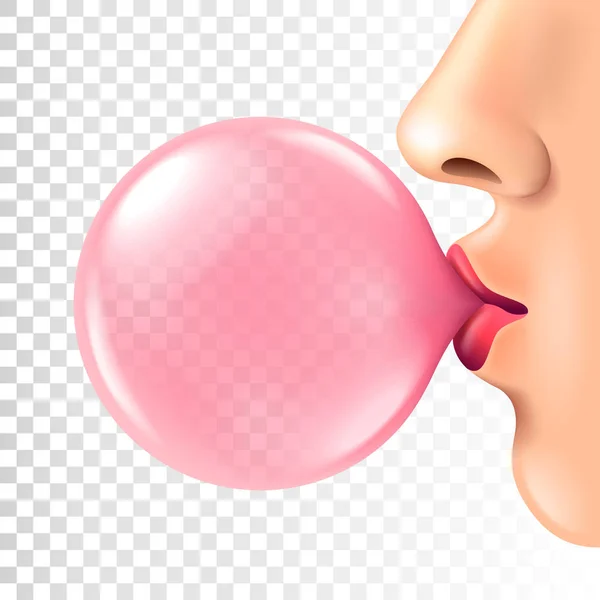 554 Blowing bubble gum Vector Images | Depositphotos