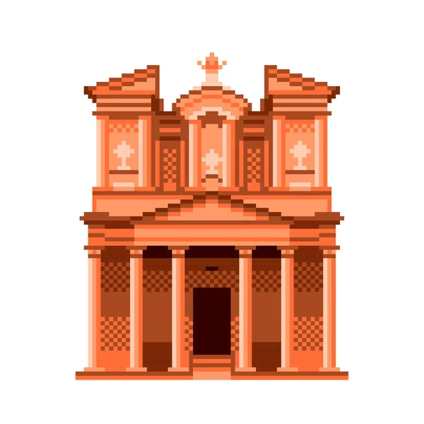 Pixel art roman | Pixel Art Roman Coliseum Wonders World Detailed ...
