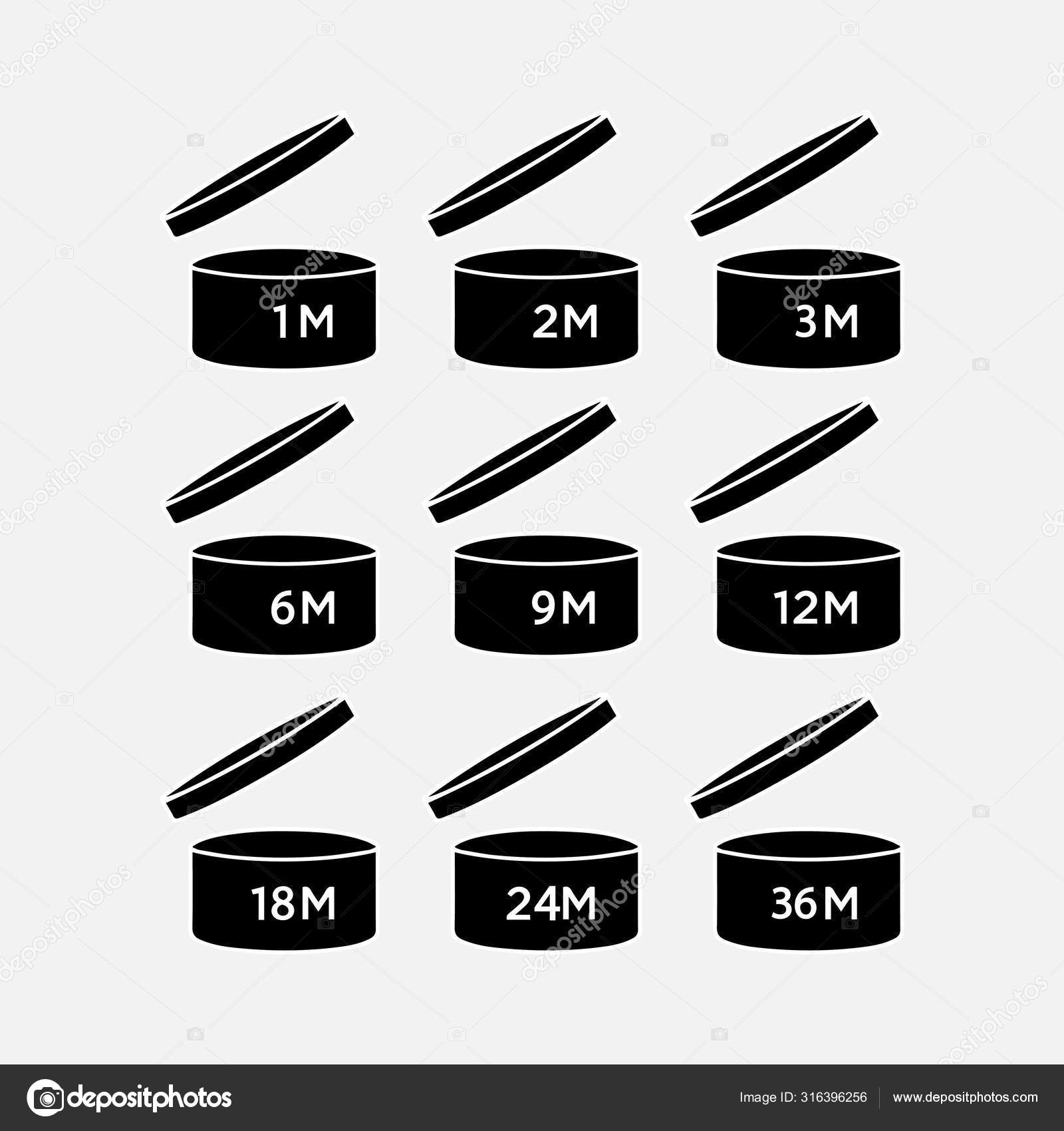 Período después de abrir el símbolo. Ilustración vectorial, diseño ...